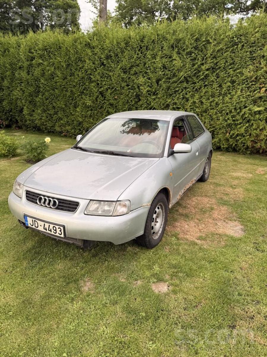 Grey Audi A3 1997 in Jelgava, with an engine capacity of 1.90 L and mileage of 400 thousand km for 500 €, photo 1 on AUTOMOTO.COM.LV