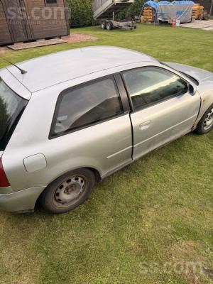 Grey Audi A3 1997 in Jelgava, with an engine capacity of 1.90 L and mileage of 400 thousand km for 500 €, photo 4 on AUTOMOTO.COM.LV
