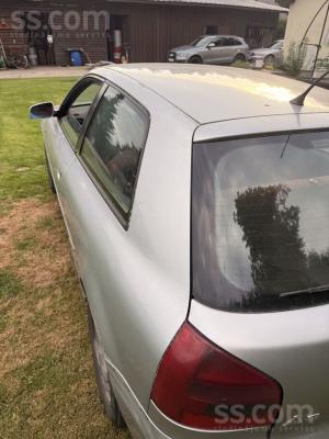 Grey Audi A3 1997 in Jelgava, with an engine capacity of 1.90 L and mileage of 400 thousand km for 500 €, photo 6 on AUTOMOTO.COM.LV