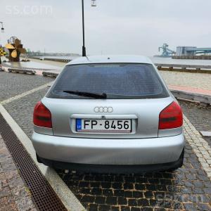 Grey Audi A3 1998 in Ventspils, with an engine capacity of 1.80 L and mileage of 280 thousand km for 1200 €, photo 4 on AUTOMOTO.COM.LV