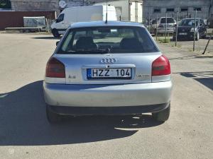 Grey Audi A3 1998 in Plunge, with an engine capacity of 1.90 L and mileage of 310 thousand km for 750 €, photo 5 on AUTOMOTO.COM.LV
