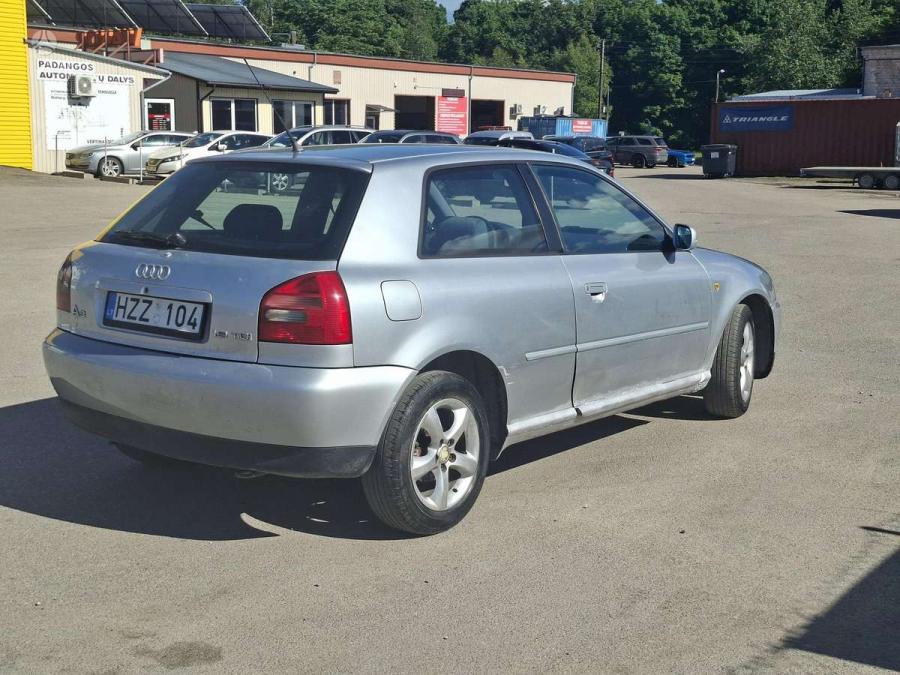 Grey Audi A3 1998 in Plunge, with an engine capacity of 1.90 L and mileage of 310 thousand km for 750 €, photo 6 on AUTOMOTO.COM.LV