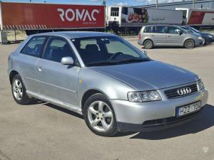 Grey Audi A3 1998 in Plunge, with an engine capacity of 1.90 L and mileage of 310 thousand km for 750 €, photo 7 on AUTOMOTO.COM.LV