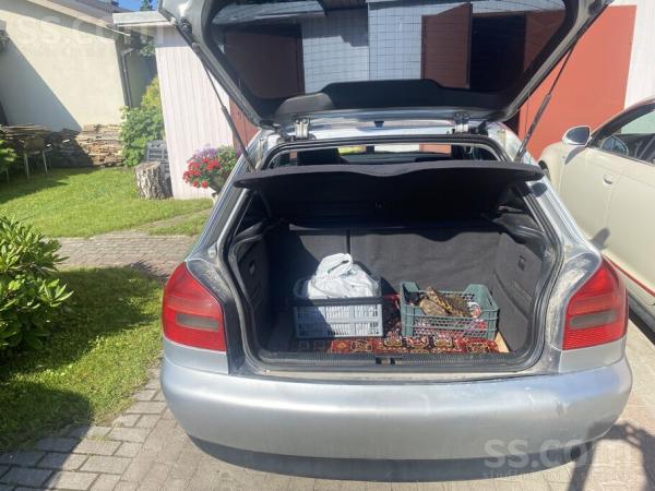 Pelēks Audi A3 1998 Rīga, ar dzinēja tilpumu 1.90 L un nobraukumu 375 tūkst. km par 1100 €, foto 5 vietnē AUTOMOTO.COM.LV