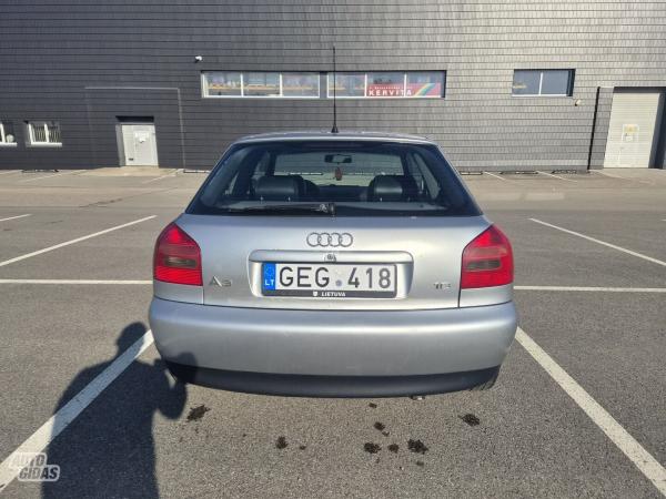 Pelēks Audi A3 1998 Kauņa, ar dzinēja tilpumu 1.60 L un nobraukumu 270 tūkst. km par 1100 €, foto 3 vietnē AUTOMOTO.COM.LV