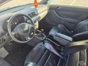 Grey Audi A3 1998 in Kaunas, with an engine capacity of 1.60 L and mileage of 270 thousand km for 1100 €, photo 6 on AUTOMOTO.COM.LV