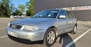 Pelēks Audi A3 1998 Kauņa, ar dzinēja tilpumu 1.60 L un nobraukumu 270 tūkst. km par 720 €, foto  vietnē AUTOMOTO.COM.LV