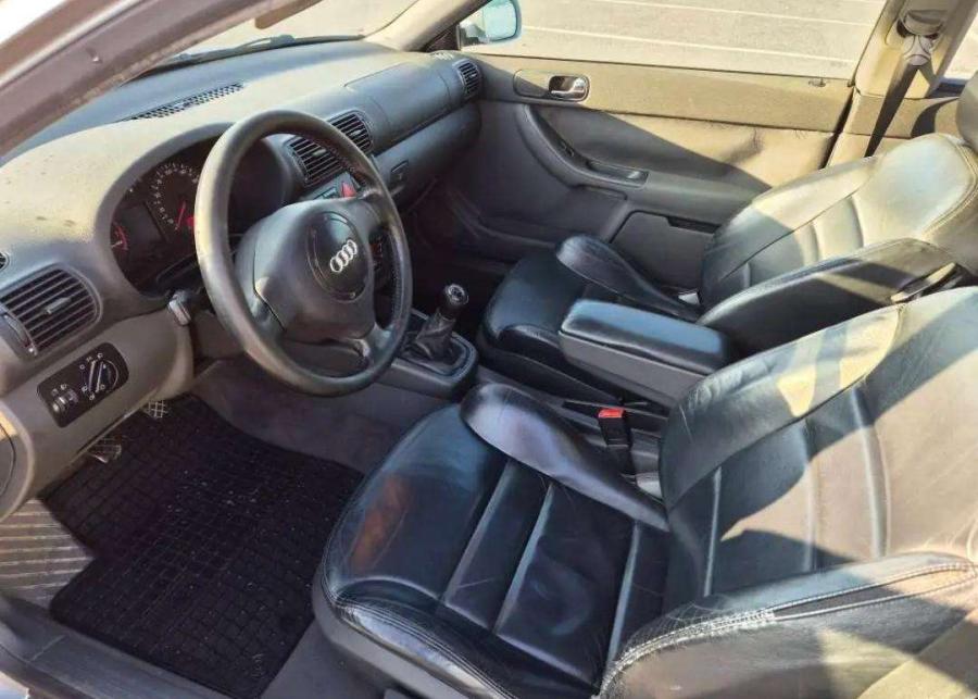 Pelēks Audi A3 1998 Kauņa, ar dzinēja tilpumu 1.60 L un nobraukumu 270 tūkst. km par 720 €, foto 6 vietnē AUTOMOTO.COM.LV