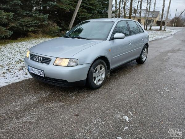 Pelēks Audi A3 1999 Utena, ar dzinēja tilpumu 1.90 L un nobraukumu 350 tūkst. km par 1550 €, foto 5 vietnē AUTOMOTO.COM.LV