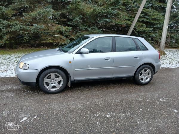 Pelēks Audi A3 1999 Utena, ar dzinēja tilpumu 1.90 L un nobraukumu 350 tūkst. km par 1550 €, foto 9 vietnē AUTOMOTO.COM.LV