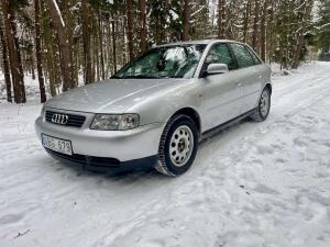 Pelēks Audi A3 1999 Viļņa, ar dzinēja tilpumu 1.90 L un nobraukumu 286 tūkst. km par 1450 €, foto  vietnē AUTOMOTO.COM.LV
