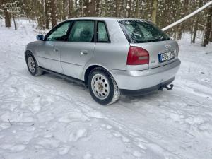 Grey Audi A3 1999 in Vilnius, with an engine capacity of 1.90 L and mileage of 287 thousand km for 1400 €, photo 3 on AUTOMOTO.COM.LV
