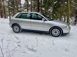 Grey Audi A3 1999 in Vilnius, with an engine capacity of 1.90 L and mileage of 287 thousand km for 1400 €, photo 5 on AUTOMOTO.COM.LV