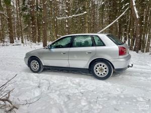 Grey Audi A3 1999 in Vilnius, with an engine capacity of 1.90 L and mileage of 287 thousand km for 1400 €, photo 7 on AUTOMOTO.COM.LV