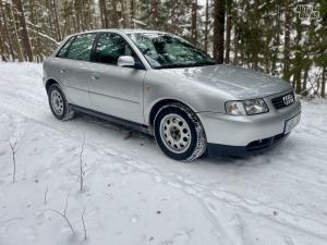Pelēks Audi A3 1999 Viļņa, ar dzinēja tilpumu 1.90 L un nobraukumu 287 tūkst. km par 1450 €, foto  vietnē AUTOMOTO.COM.LV