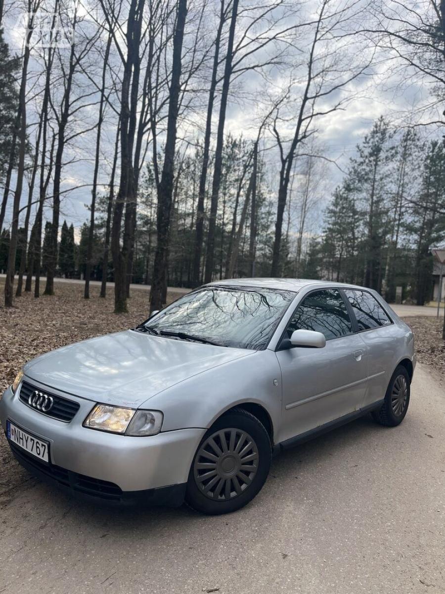 Grey Audi A3 1999 in Jurbarkas, with an engine capacity of 1.90 L and mileage of 350 thousand km for 850 €, photo 1 on AUTOMOTO.COM.LV