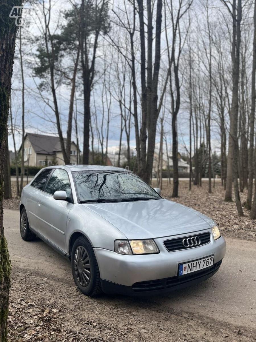 Grey Audi A3 1999 in Jurbarkas, with an engine capacity of 1.90 L and mileage of 350 thousand km for 850 €, photo 3 on AUTOMOTO.COM.LV