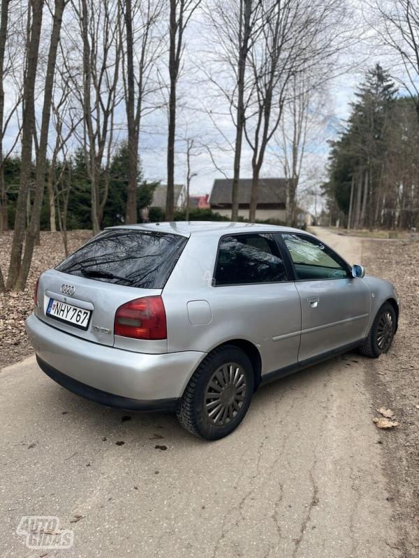 Pelēks Audi A3 1999 Jurbarkas, ar dzinēja tilpumu 1.90 L un nobraukumu 350 tūkst. km par 850 €, foto 5 vietnē AUTOMOTO.COM.LV