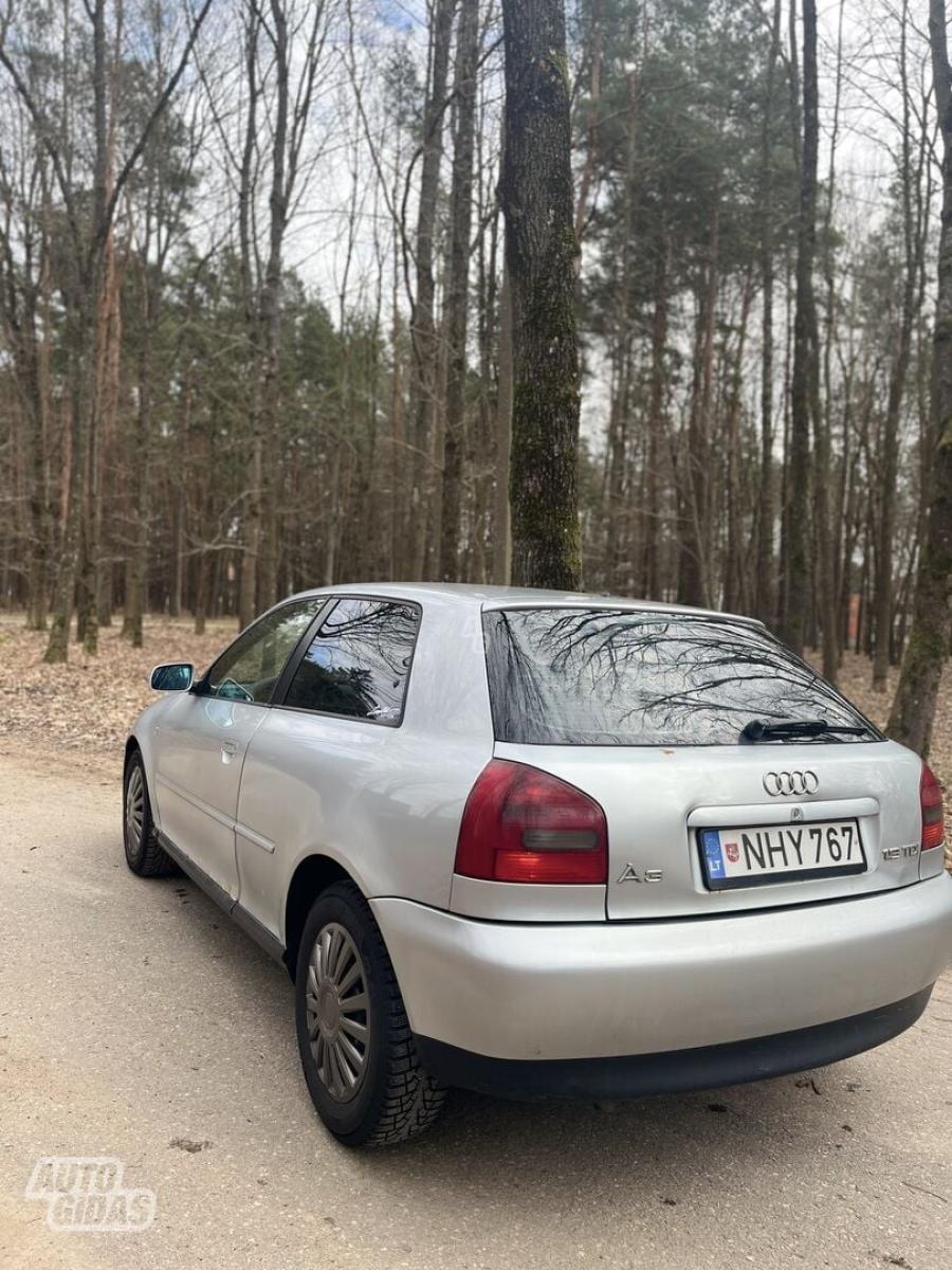 Grey Audi A3 1999 in Jurbarkas, with an engine capacity of 1.90 L and mileage of 350 thousand km for 850 €, photo 6 on AUTOMOTO.COM.LV