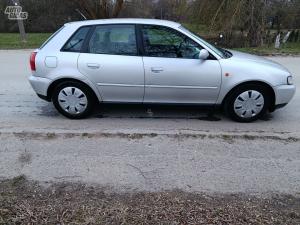 Pelēks Audi A3 1999 Joniškis, ar dzinēja tilpumu 1.60 L un nobraukumu 230 tūkst. km par 750 €, foto 6 vietnē AUTOMOTO.COM.LV