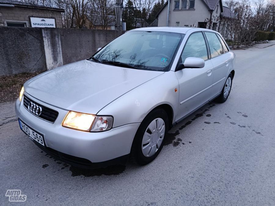 Pelēks Audi A3 1999 Joniškis, ar dzinēja tilpumu 1.60 L un nobraukumu 230 tūkst. km par 750 €, foto 14 vietnē AUTOMOTO.COM.LV