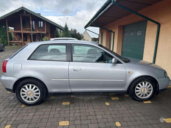 Pelēks Audi A3 1999 Vilkaviškis, ar dzinēja tilpumu 1.78 L un nobraukumu 271 tūkst. km par 700 €, foto 3 vietnē AUTOMOTO.COM.LV