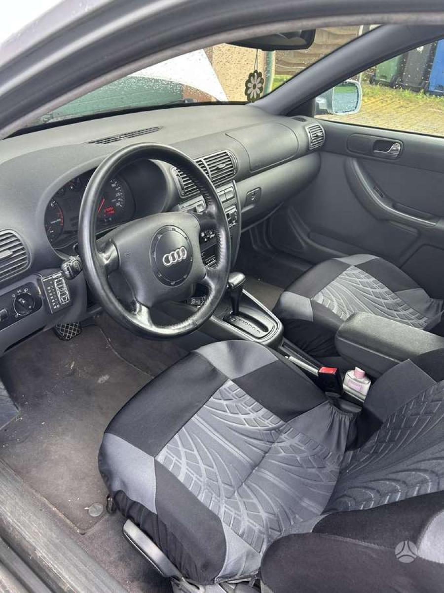 Pelēks Audi A3 1999 Vilkaviškis, ar dzinēja tilpumu 1.78 L un nobraukumu 271 tūkst. km par 700 €, foto 7 vietnē AUTOMOTO.COM.LV