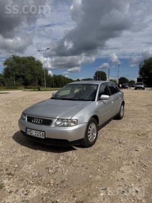 Grey Audi A3 1999 in Liepaja, with an engine capacity of 1.90 L and mileage of 375 thousand km for 700 €, photo  on AUTOMOTO.COM.LV
