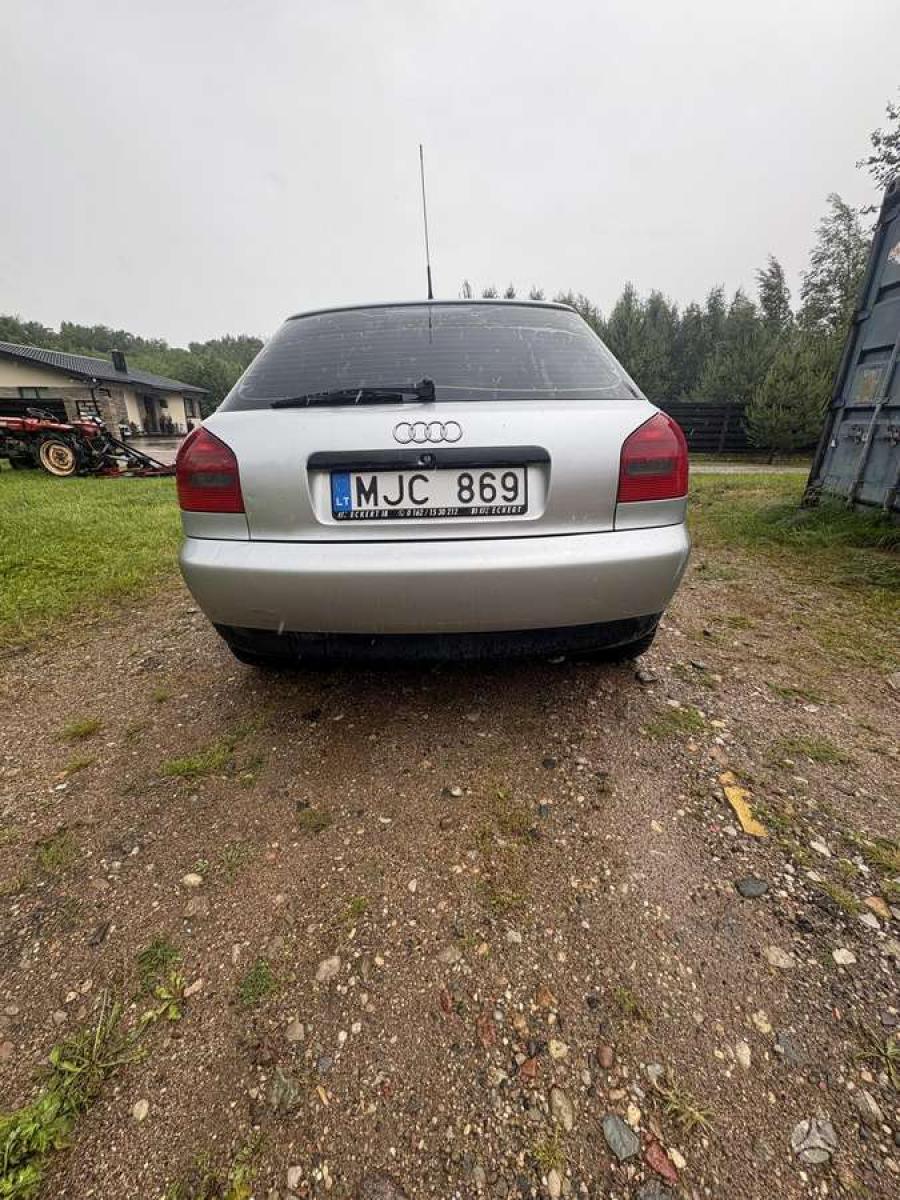 Grey Audi A3 1999 in Klaipeda, with an engine capacity of 1.90 L and mileage of 300 thousand km for 580 €, photo 5 on AUTOMOTO.COM.LV