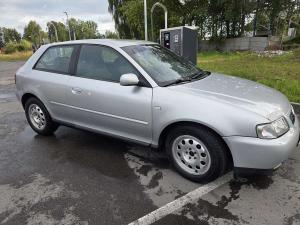 Grey Audi A3 1999 in Panevezys, with an engine capacity of 1.90 L and mileage of 425 thousand km for 700 €, photo  on AUTOMOTO.COM.LV