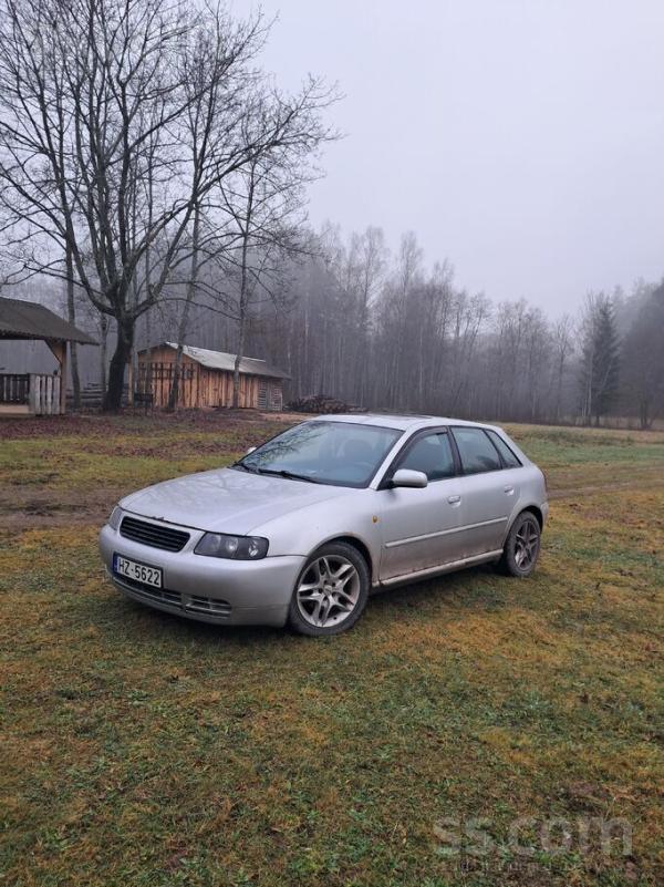 Pelēks Audi A3 2000 Krāslava, ar dzinēja tilpumu 1.90 L un nobraukumu 397 tūkst. km par 600 €, foto 1 vietnē AUTOMOTO.COM.LV