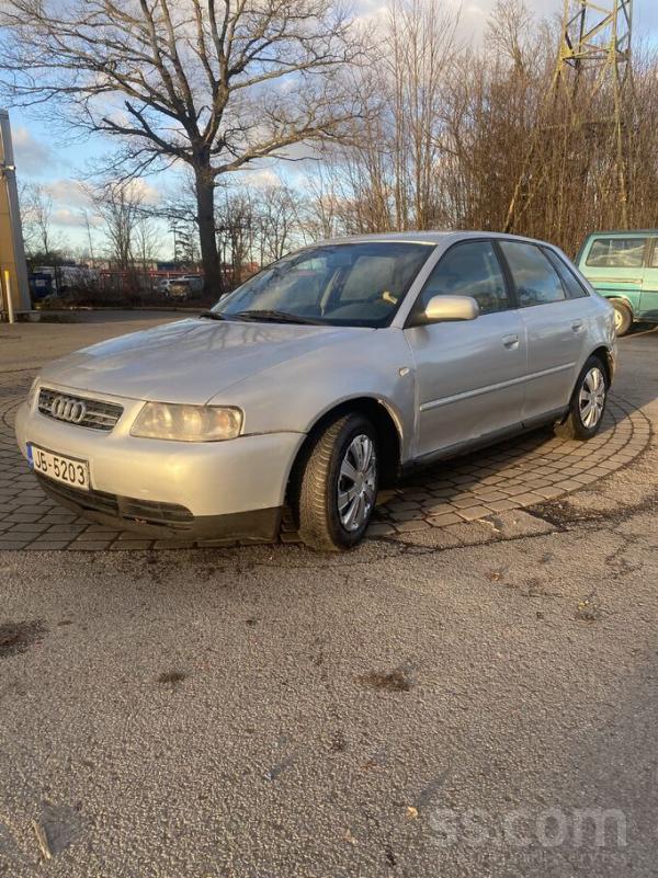 Grey Audi A3 2000 in Riga, with an engine capacity of 1.90 L and mileage of 320 thousand km for 950 €, photo 2 on AUTOMOTO.COM.LV