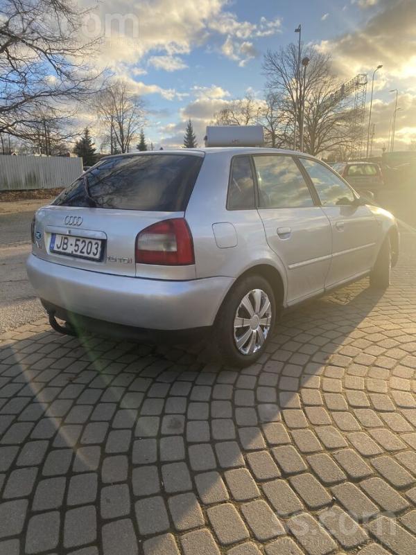 Grey Audi A3 2000 in Riga, with an engine capacity of 1.90 L and mileage of 320 thousand km for 950 €, photo 3 on AUTOMOTO.COM.LV