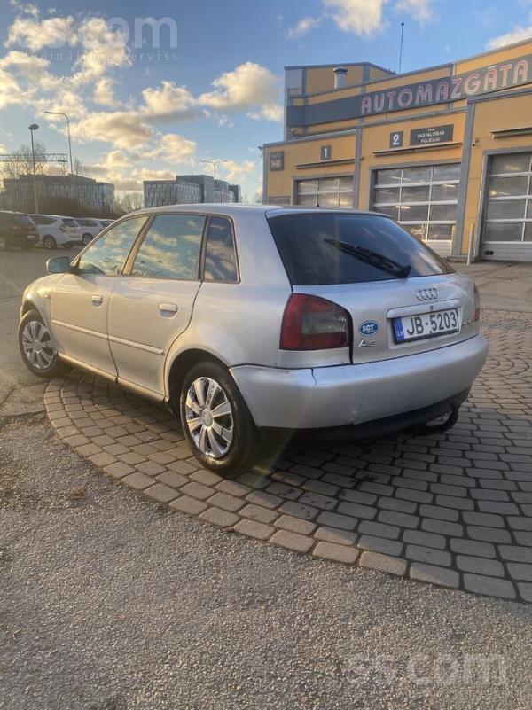 Grey Audi A3 2000 in Riga, with an engine capacity of 1.90 L and mileage of 320 thousand km for 950 €, photo 4 on AUTOMOTO.COM.LV