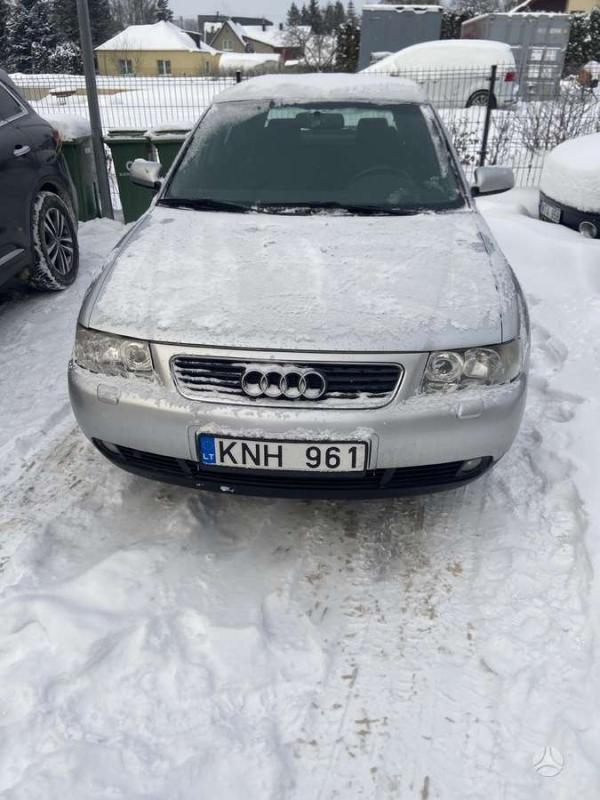 Grey Audi A3 2000 in Kaunas, with an engine capacity of 1.80 L and mileage of 226 thousand km for 1350 €, photo 2 on AUTOMOTO.COM.LV