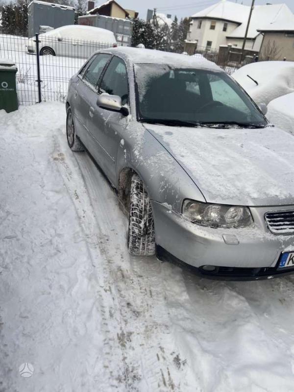 Grey Audi A3 2000 in Kaunas, with an engine capacity of 1.80 L and mileage of 226 thousand km for 1350 €, photo 4 on AUTOMOTO.COM.LV