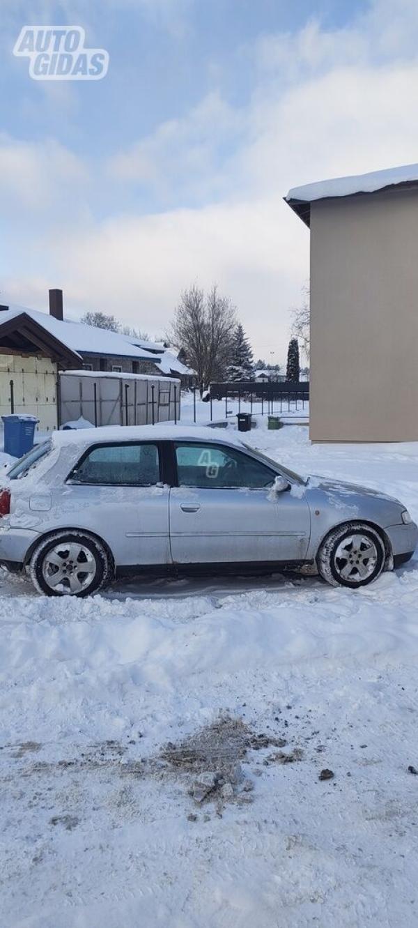 Grey Audi A3 2000 in Vilnius, with an engine capacity of 1.90 L and mileage of 347 thousand km for 600 €, photo 4 on AUTOMOTO.COM.LV
