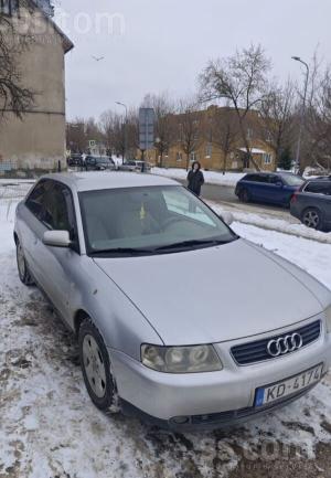 Серый Ауди А3 2000 в Елгава, объемом двигателя 1.80 л и пробегом 0 тыс. км за 1099 €, фото  на AUTOMOTO.COM.LV