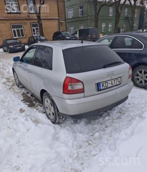 Pelēks Audi A3 2000 Jelgava, ar dzinēja tilpumu 1.80 L un nobraukumu 0 tūkst. km par 1099 €, foto 3 vietnē AUTOMOTO.COM.LV