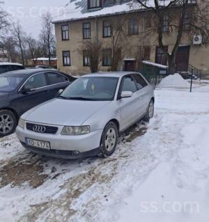 Pelēks Audi A3 2000 Jelgava, ar dzinēja tilpumu 1.80 L un nobraukumu 0 tūkst. km par 1099 €, foto 5 vietnē AUTOMOTO.COM.LV