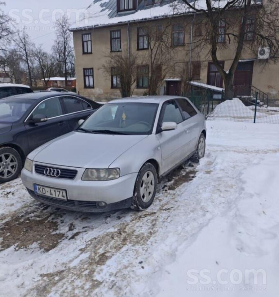 Pelēks Audi A3 2000 Jelgava, ar dzinēja tilpumu 1.80 L un nobraukumu 0 tūkst. km par 1099 €, foto 5 vietnē AUTOMOTO.COM.LV