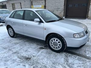 Grey Audi A3 2000 in Limbazi, with an engine capacity of 1.60 L and mileage of 156 thousand km for 2650 €, photo 4 on AUTOMOTO.COM.LV