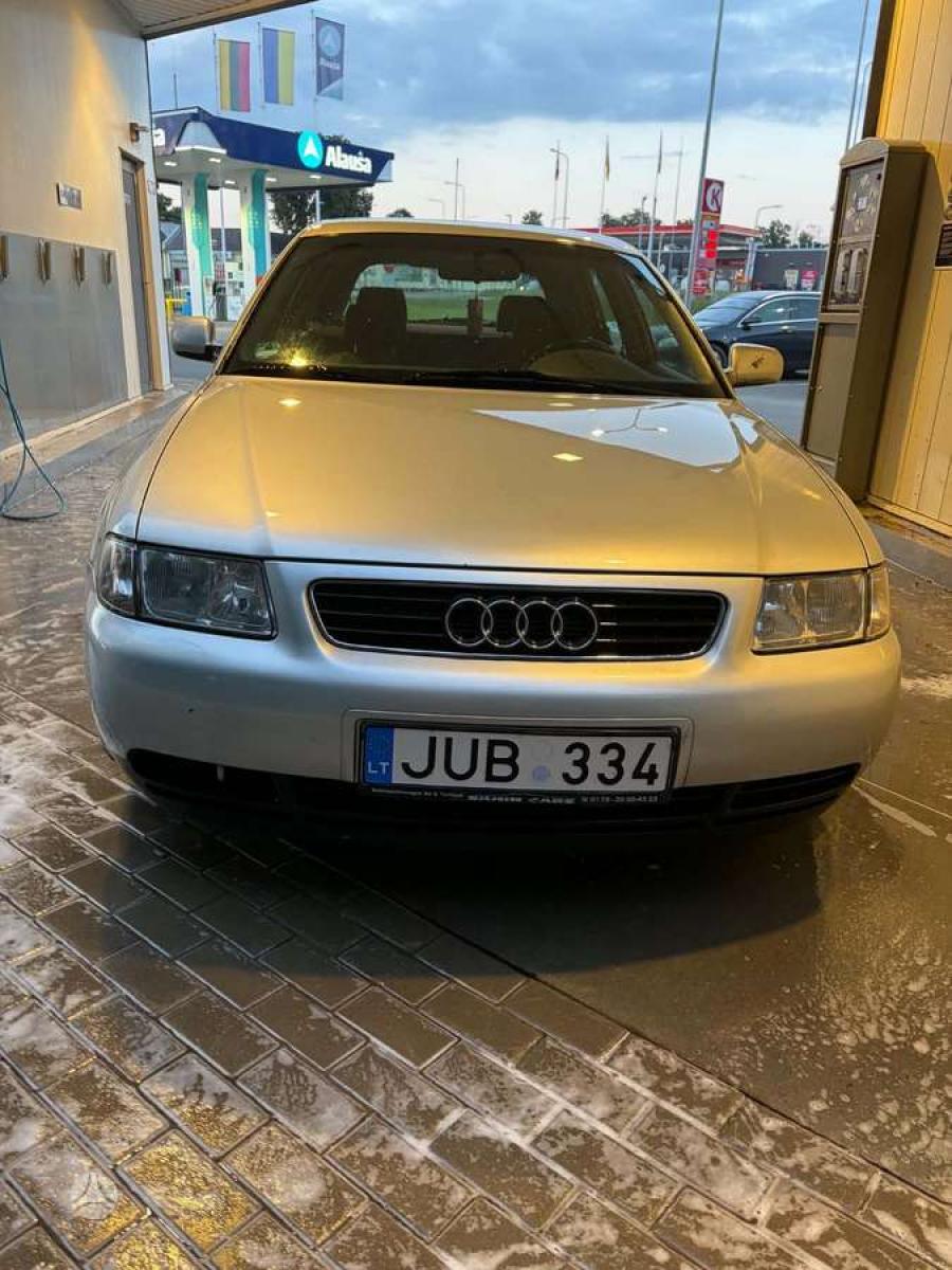 Pelēks Audi A3 2000 Utena, ar dzinēja tilpumu 1.90 L un nobraukumu 327 tūkst. km par 1200 €, foto 1 vietnē AUTOMOTO.COM.LV