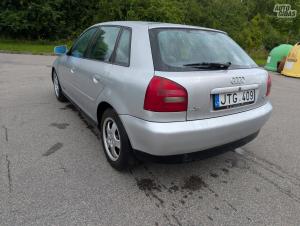 Grey Audi A3 2000 in Klaipeda, with an engine capacity of 1.60 L and mileage of 252 thousand km for 1000 €, photo 3 on AUTOMOTO.COM.LV