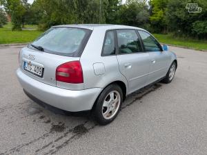 Grey Audi A3 2000 in Klaipeda, with an engine capacity of 1.60 L and mileage of 252 thousand km for 1000 €, photo 4 on AUTOMOTO.COM.LV