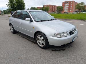 Grey Audi A3 2000 in Klaipeda, with an engine capacity of 1.60 L and mileage of 252 thousand km for 1000 €, photo 5 on AUTOMOTO.COM.LV