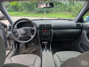 Grey Audi A3 2000 in Klaipeda, with an engine capacity of 1.60 L and mileage of 252 thousand km for 1000 €, photo 7 on AUTOMOTO.COM.LV
