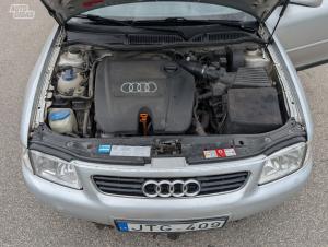 Grey Audi A3 2000 in Klaipeda, with an engine capacity of 1.60 L and mileage of 252 thousand km for 1000 €, photo 14 on AUTOMOTO.COM.LV