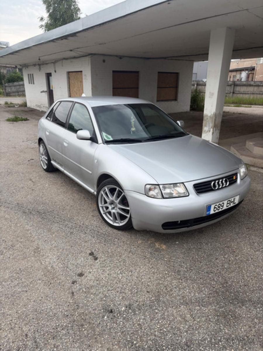 Grey Audi A3 2000 in Polva, with an engine capacity of 1.80 L and mileage of 326 thousand km for 1200 €, photo 1 on AUTOMOTO.COM.LV