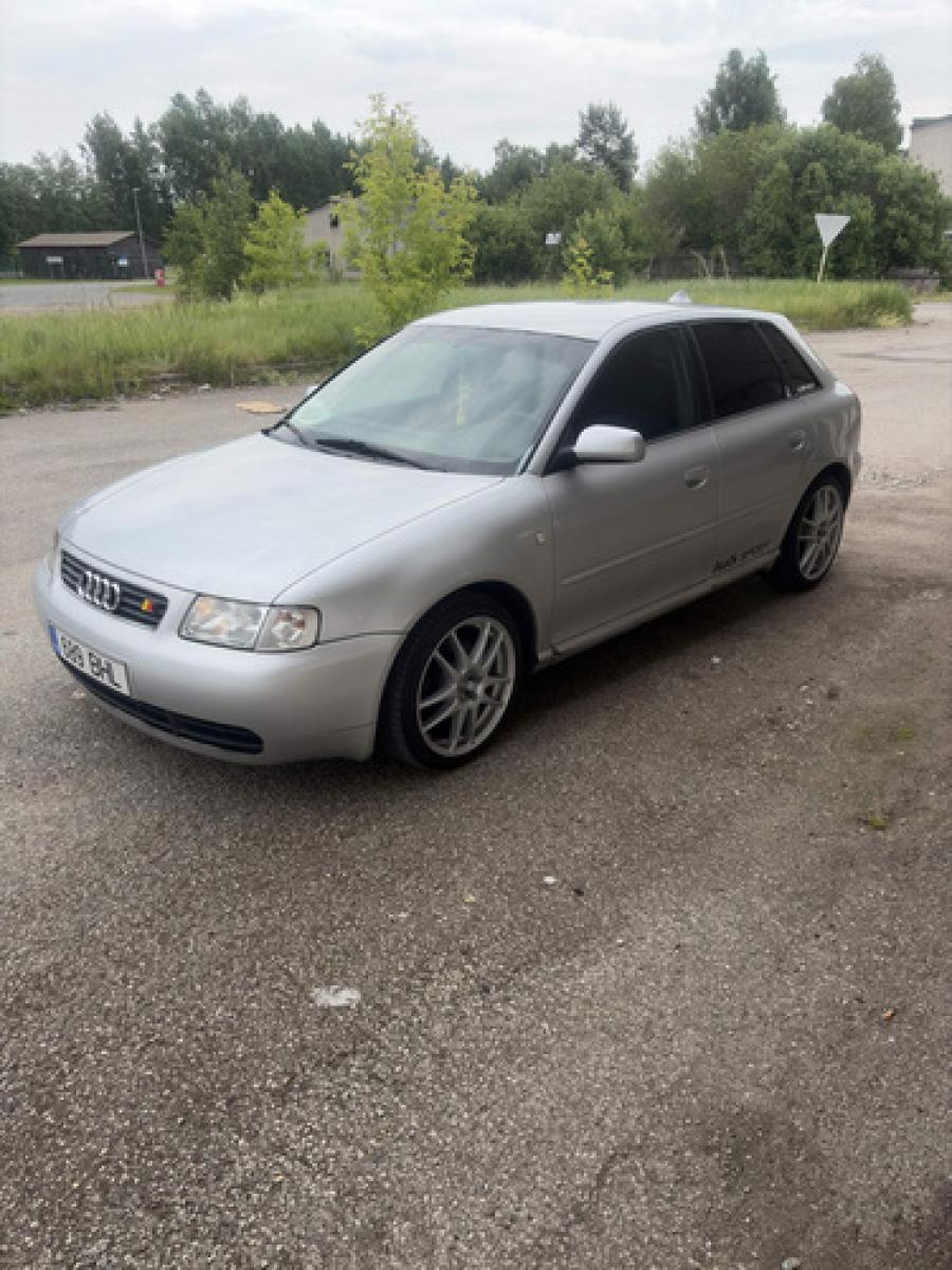 Grey Audi A3 2000 in Polva, with an engine capacity of 1.80 L and mileage of 326 thousand km for 1200 €, photo 3 on AUTOMOTO.COM.LV